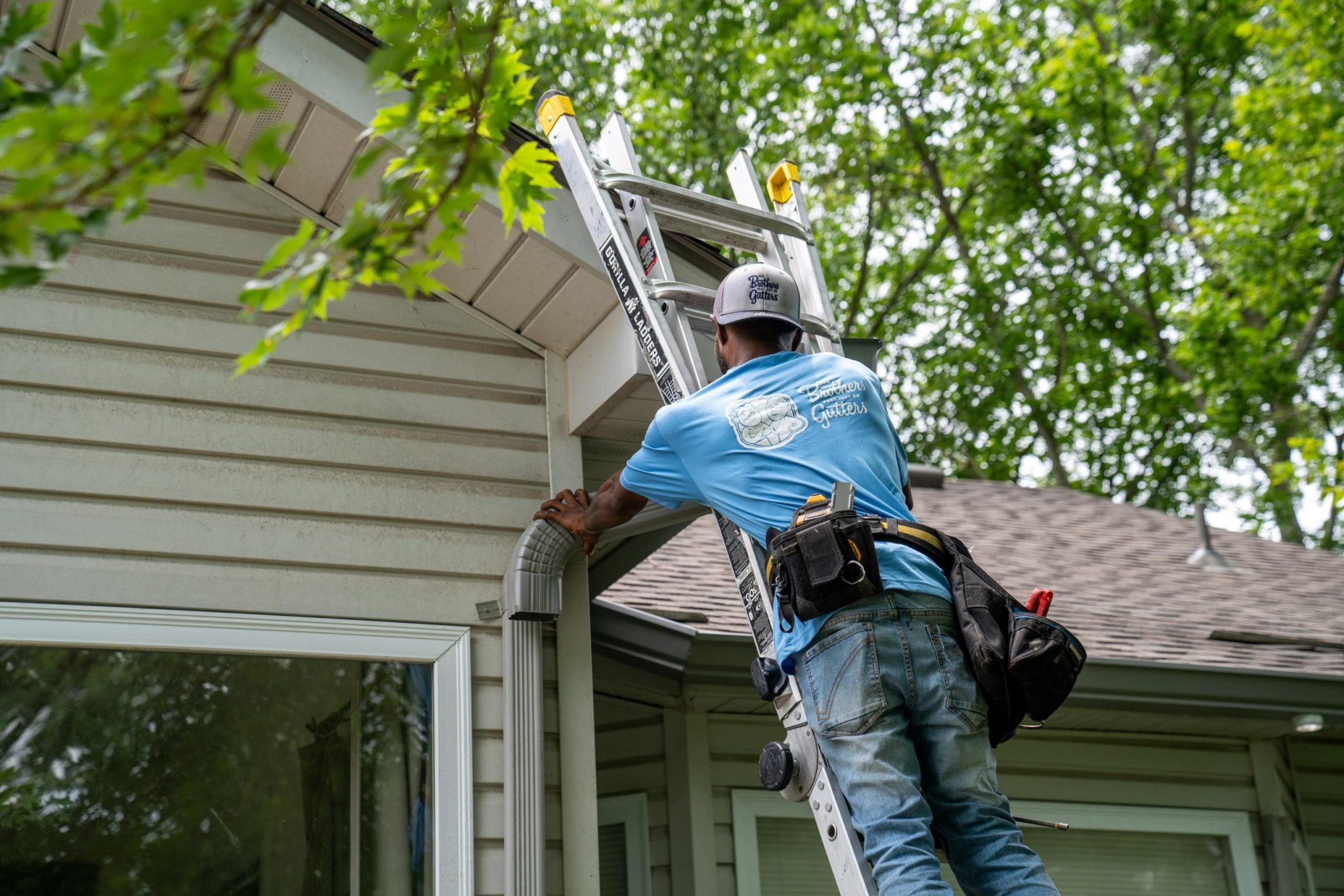 Gutter cover in Bedford, NH